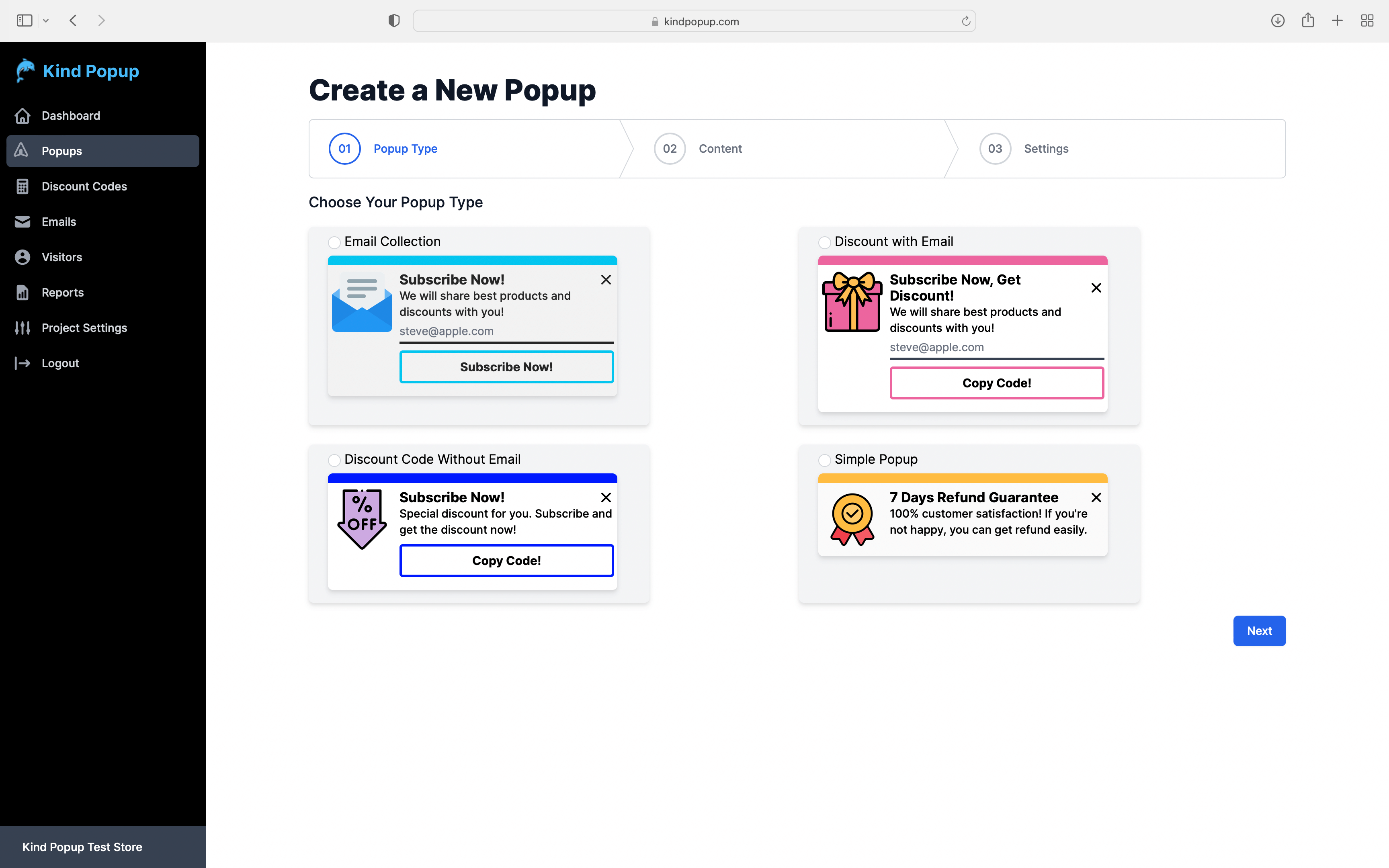 Install Popups On Shopify